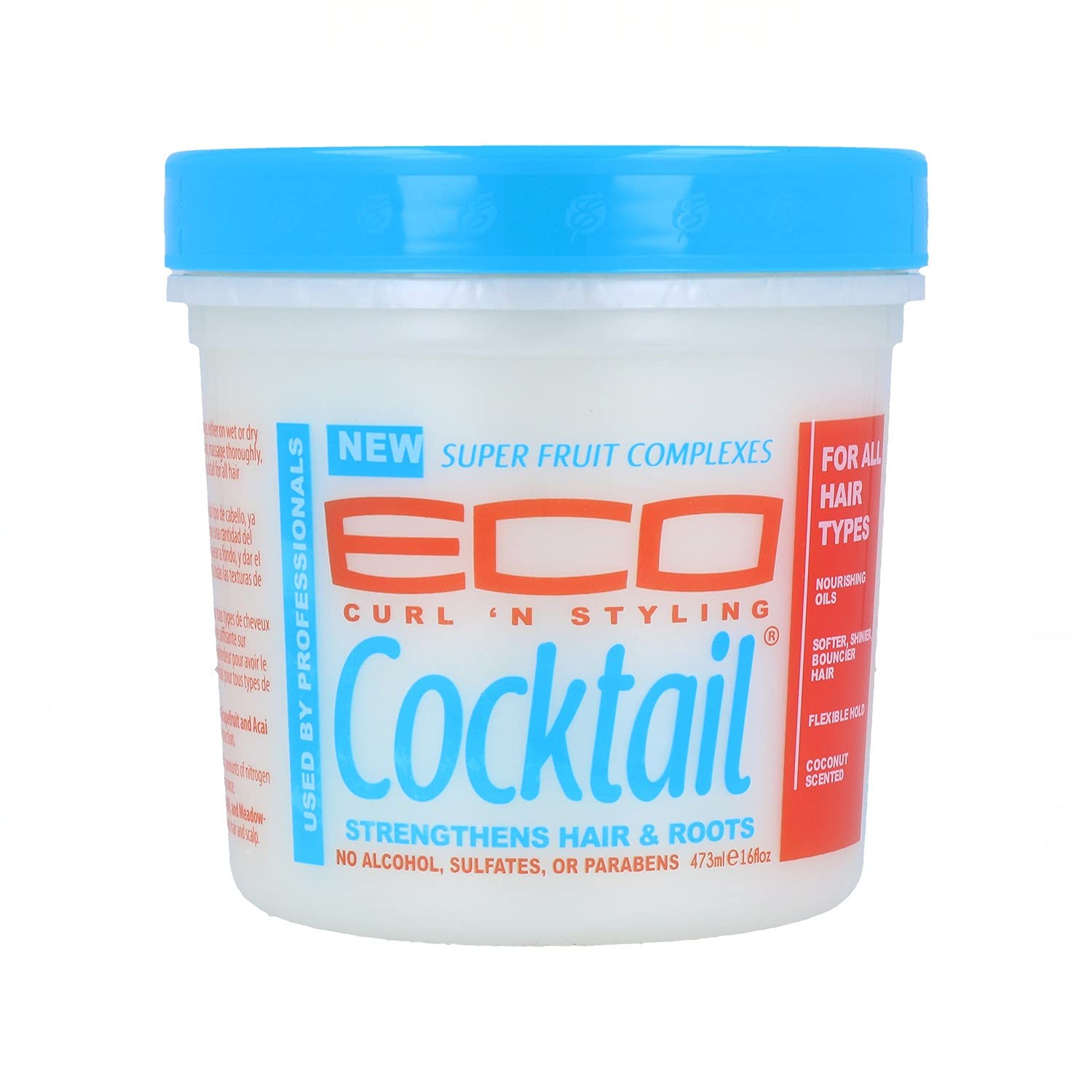 Eco Cocktail Smoothing & Moisture Recovery Curl & Style Creme 16 oz ...