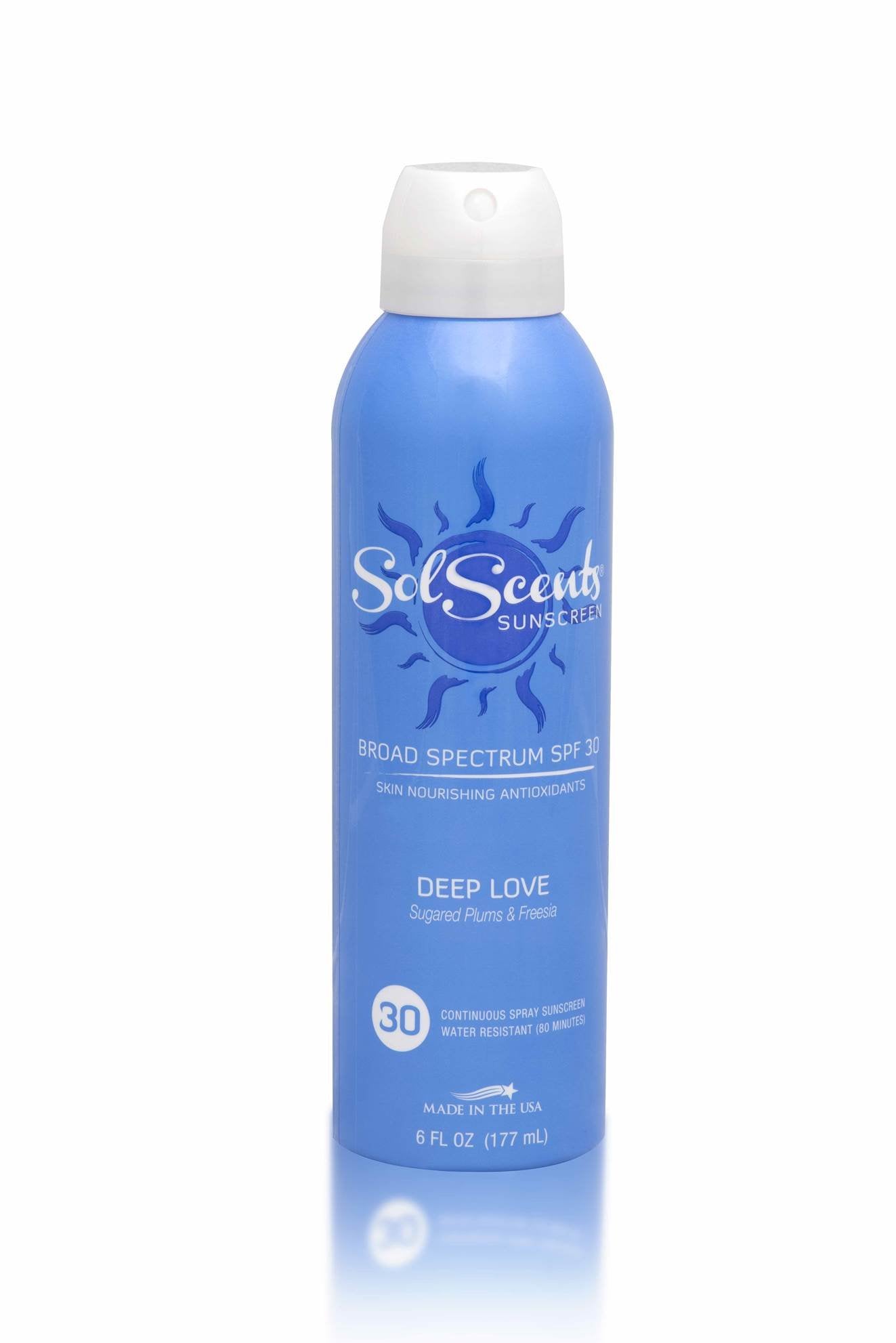 Sol Scents Continuous Spray Spf 30 Deep Love 177ml – Kuddy Cosmetics
