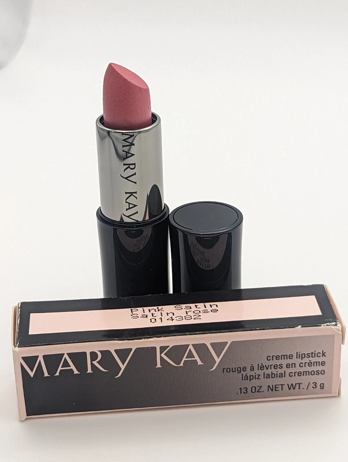 Mary Kay Creme Lipstick Pink Satin 13 Oz,, – Kuddy Cosmetics